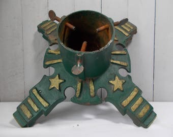 Cast iron tree stand | Etsy