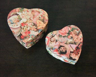 Heart shaped box | Etsy