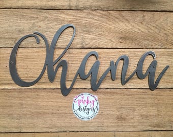 Ohana sign | Etsy