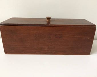 Vintage recipe box | Etsy