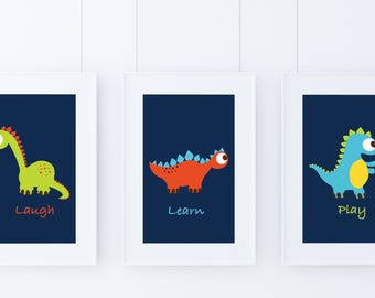 Dinosaur decor | Etsy