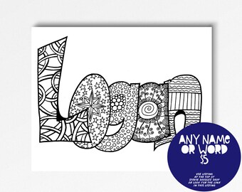 Logan drawing | Etsy