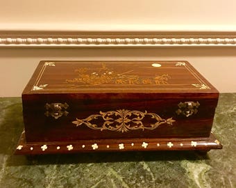 Persian wood box | Etsy