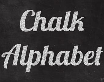 Chalk clip art | Etsy