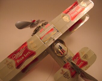 Beer can airplane | Etsy