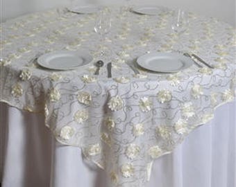 Lace table overlay | Etsy