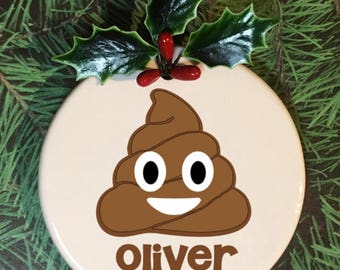 Poop ornament | Etsy