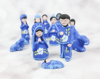 Mexican nativity set | Etsy