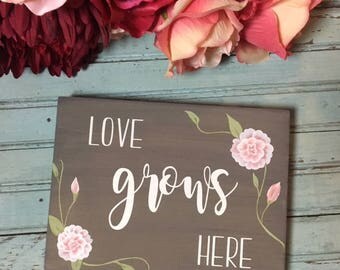 Love grows here | Etsy