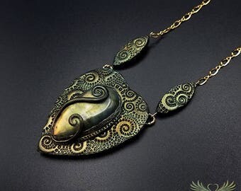 Polymer clay jewelry | Etsy