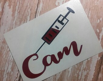 Phlebotomist decal | Etsy