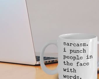 Sarcastic coffee mug | Etsy
