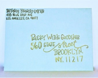 Hand addressing | Etsy