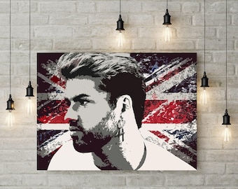 George michael art | Etsy
