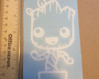 Groot laptop sticker | Etsy