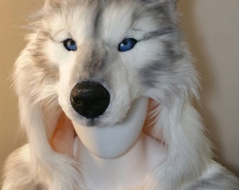 Wolf headdress | Etsy