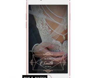 Rose gold frame | Etsy