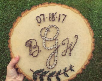 Monogram string art | Etsy