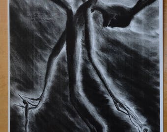 Creepy drawing | Etsy