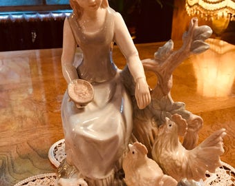 Porcelain chicken | Etsy