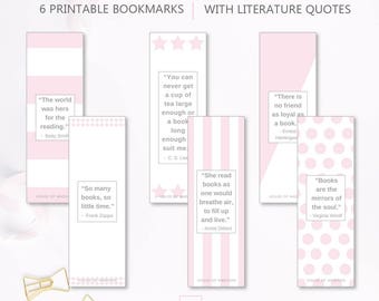 Printable bookmarks | Etsy