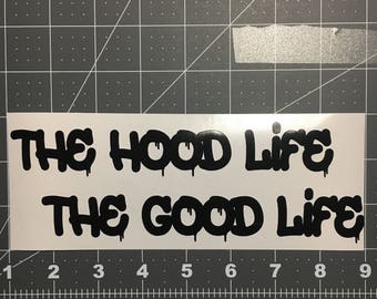 Car hood decal | Etsy