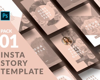 Instagram templates | Etsy
