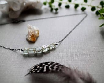 Sea stone necklace | Etsy