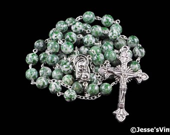 Jade rosary | Etsy