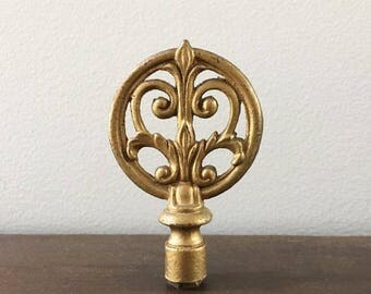 Antique lamp finial | Etsy