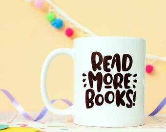 Book lover mug | Etsy
