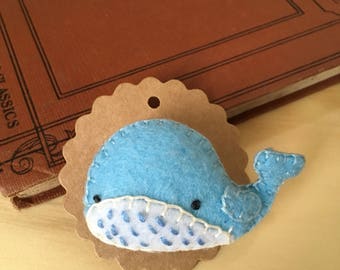 Whale embroidery | Etsy
