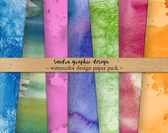 Watercolor design & Clip art by SandraGraphicDesign on Etsy