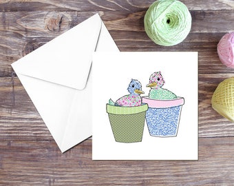 Duck card | Etsy