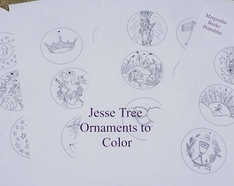 Jesse tree ornaments | Etsy