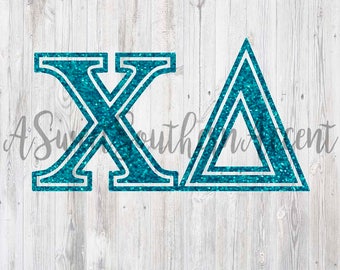 Greek letter decal | Etsy
