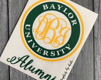 Baylor decal | Etsy