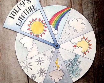 Weather chart | Etsy