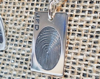 Fingerprint keepsake | Etsy
