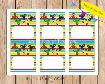 Fidget spinner label | Etsy