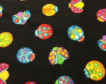 Ladybug fabric | Etsy