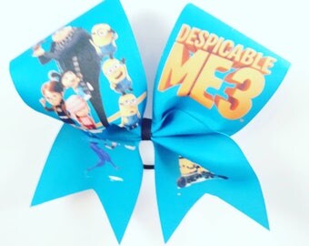 Minion cheer bow | Etsy
