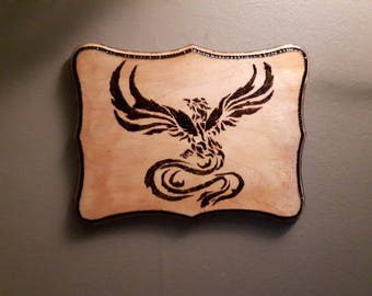 Guitar Wooden Spoon with wood burning pyrography