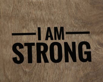 Oilfield Strong Decal Custom