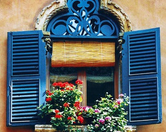 Blue shutters | Etsy