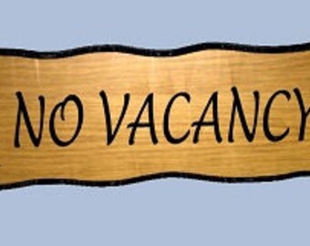 No vacancy | Etsy