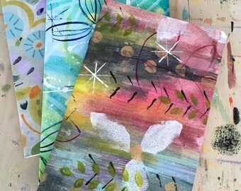 Hand painted book | Etsy