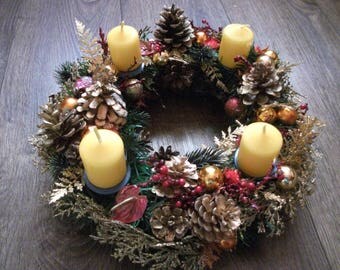 Advent wreath | Etsy
