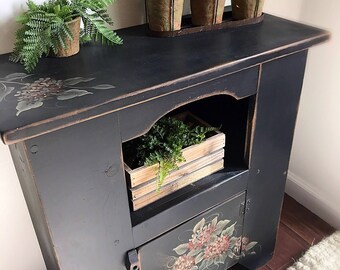 Primitive cabinet | Etsy