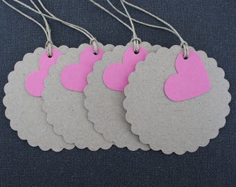 Round gift tags | Etsy